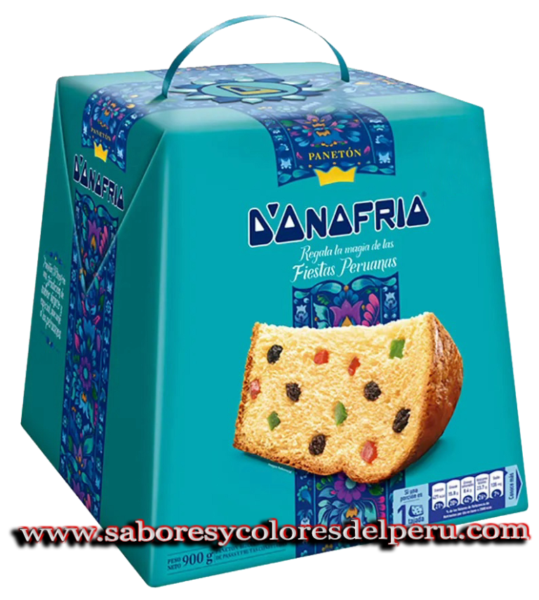 Panetón D’onofrio CAJA – Sabores y colores del Perú