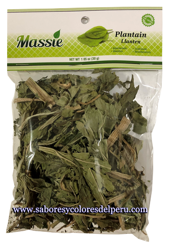 Hierba Llantén – Sabores y colores del Perú