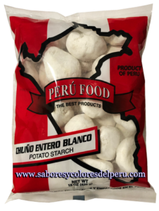 Chuño blanco entero – Sabores y colores del Perú