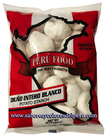 Chuño blanco entero – Sabores y colores del Perú